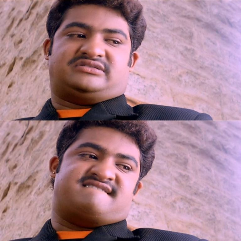 Aadi Movie | Jr. NTR Reaction Meme Template - Lyricalwoods