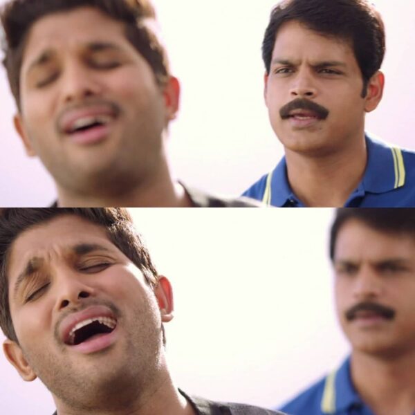 Race Gurram Movie | Allu Arjun - Shyam Scene Meme Template - Lyricalwoods